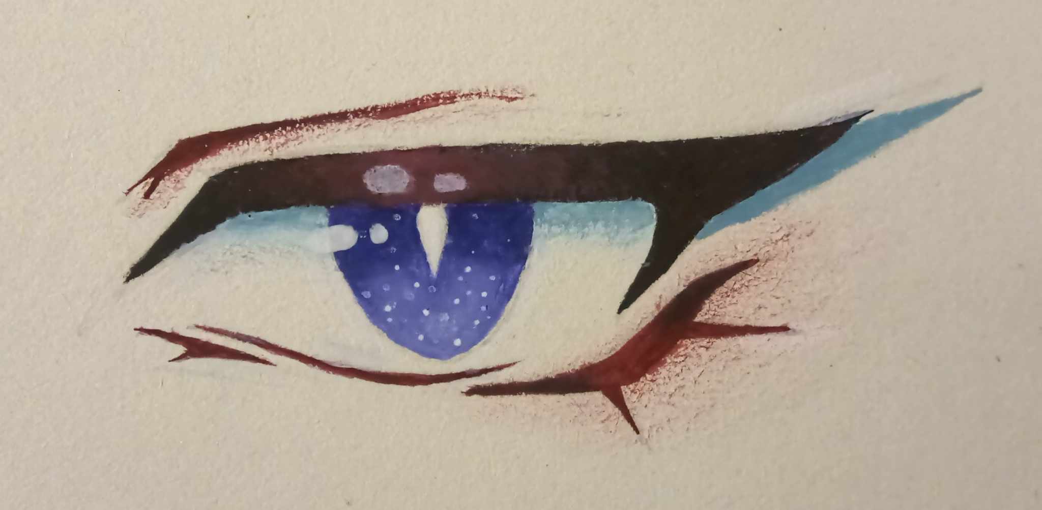 Painted Neuvillette Eye~ 🌊 Genshin Impact | HoYoLAB