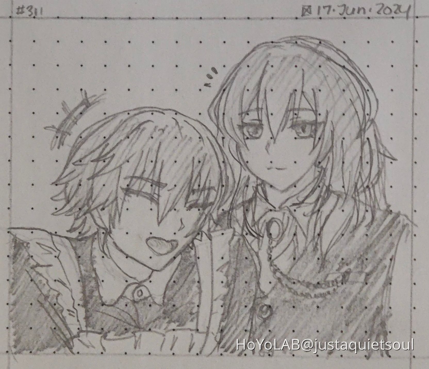 Sketch a Day #311 Honkai: Star Rail | HoYoLAB