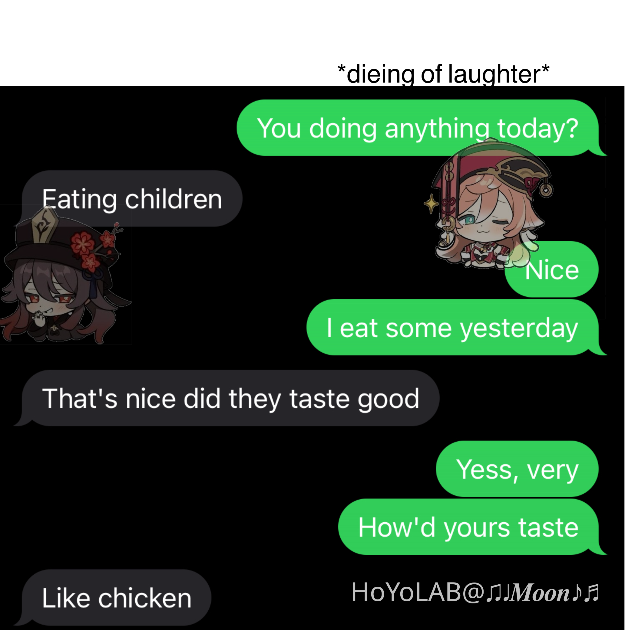 I got bored so I made memes with my messages Genshin Impact | HoYoLAB
