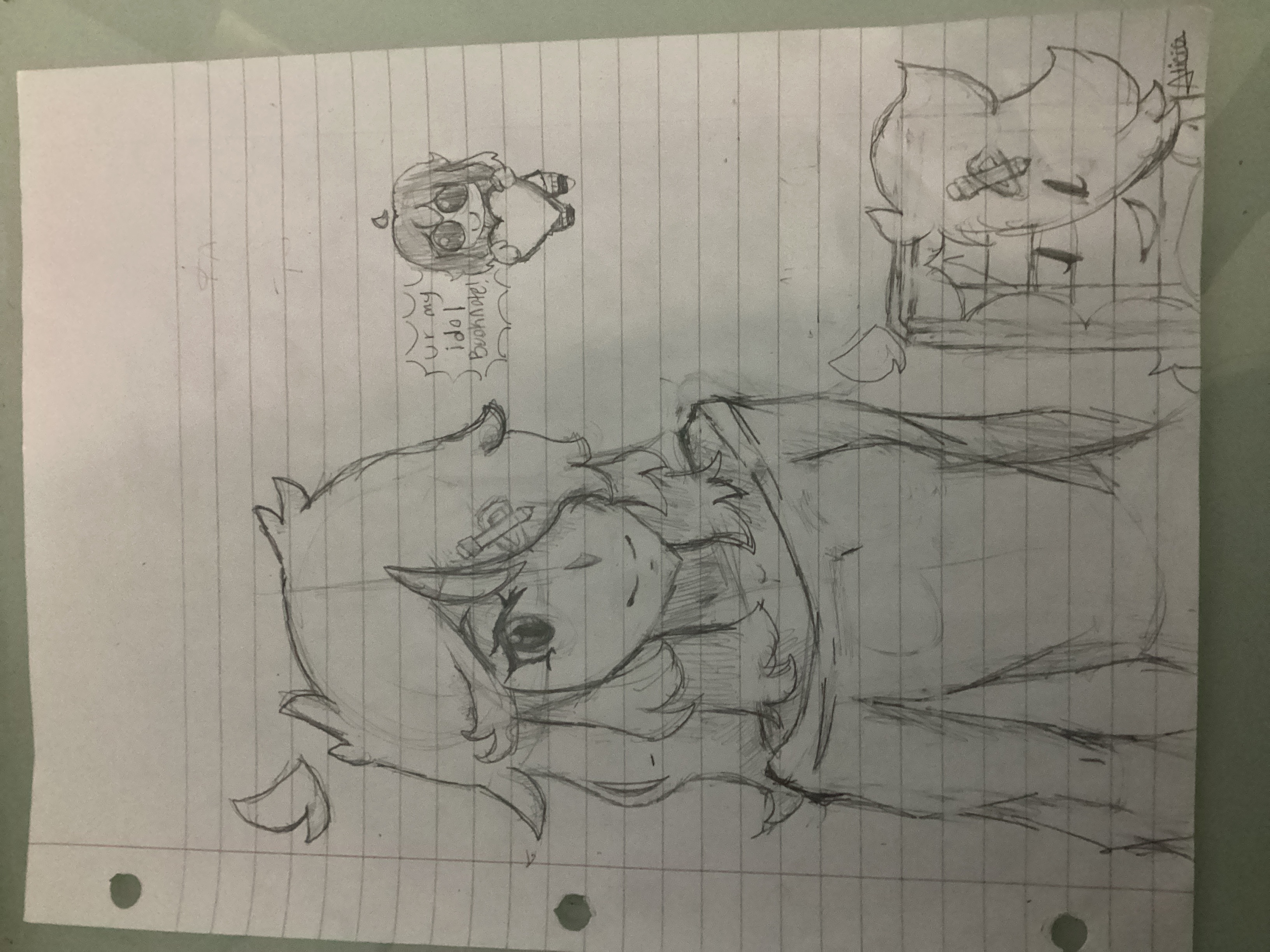 Booknote fanart except I’m motivated now | HoYoLAB