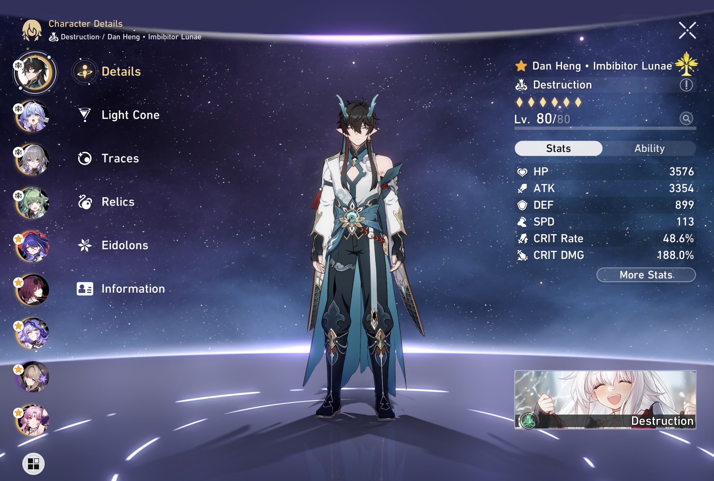 UPDATED DAN HENG IL Honkai: Star Rail | HoYoLAB