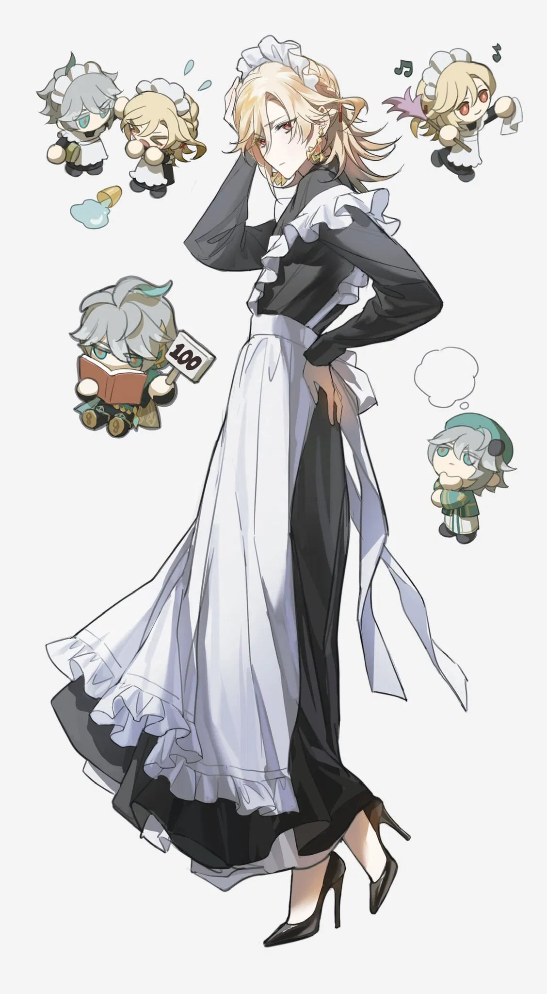 Kaveh the maid Genshin Impact | HoYoLAB