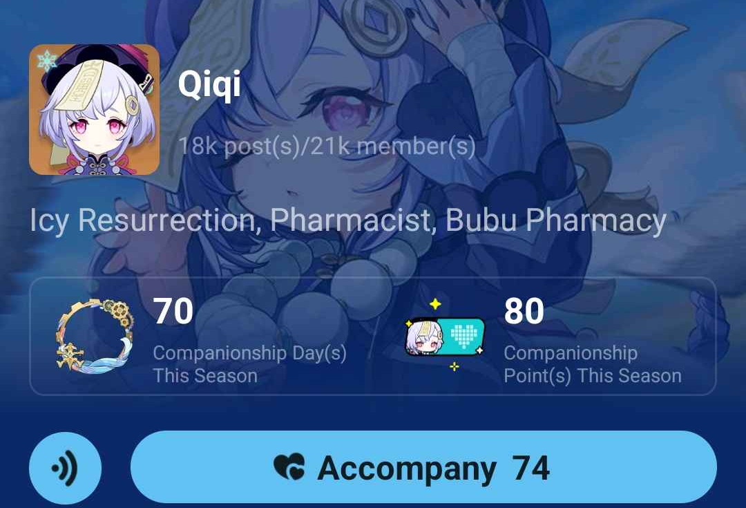 QIQI’S FAN BADGE Genshin Impact | HoYoLAB