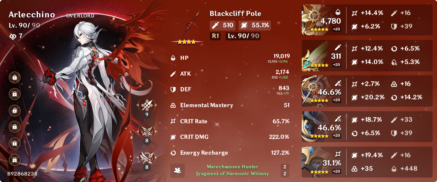 DPS showcase ! The Knave Genshin Impact | HoYoLAB