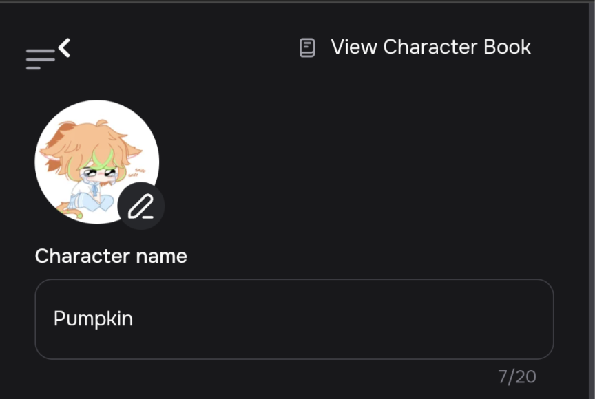 Pumpkin bot for c.ai should be done in 1-2 days! (possibly 3) (edit: it's done) | HoYoLAB
