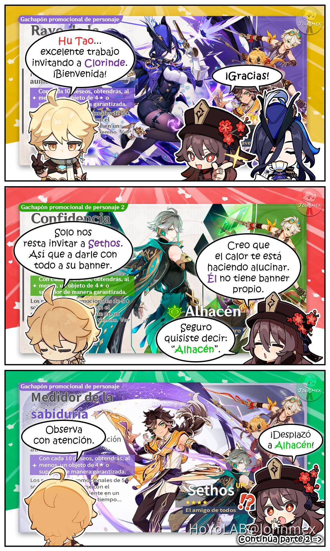 El "Banner de Sethos⚡" ☄🏹🎉 Genshin Impact | HoYoLAB