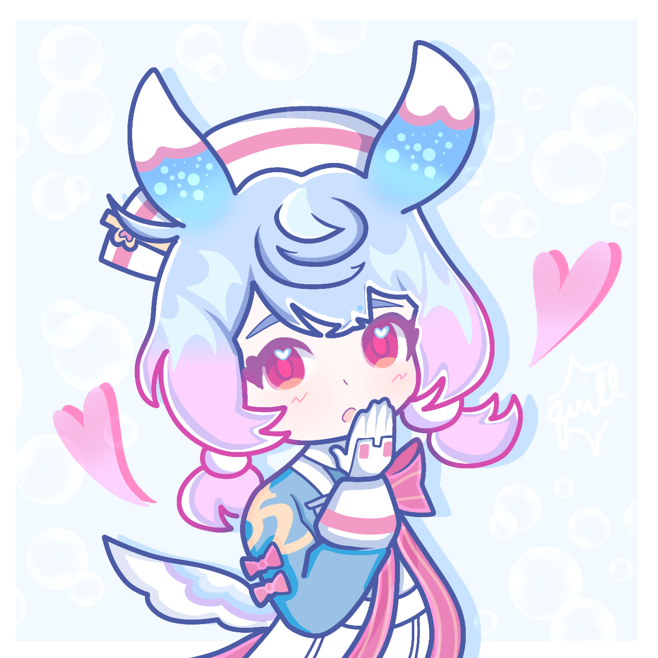 Day 27 of drawing Sigewinne until I can pull on her banner ! 🌷 Genshin ...
