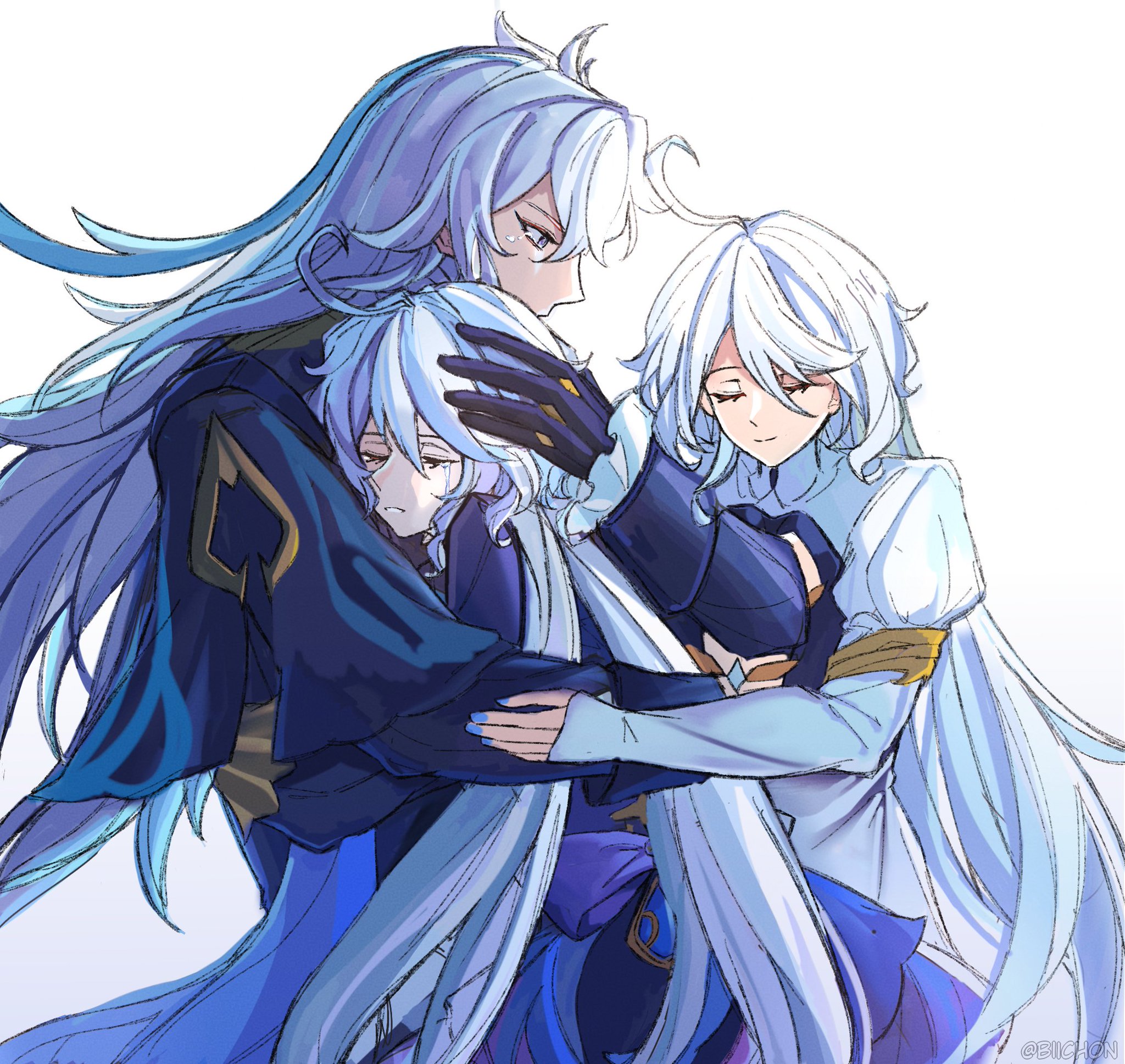 Furina Appreciation Post Day10 💙🤍 Genshin Impact | HoYoLAB