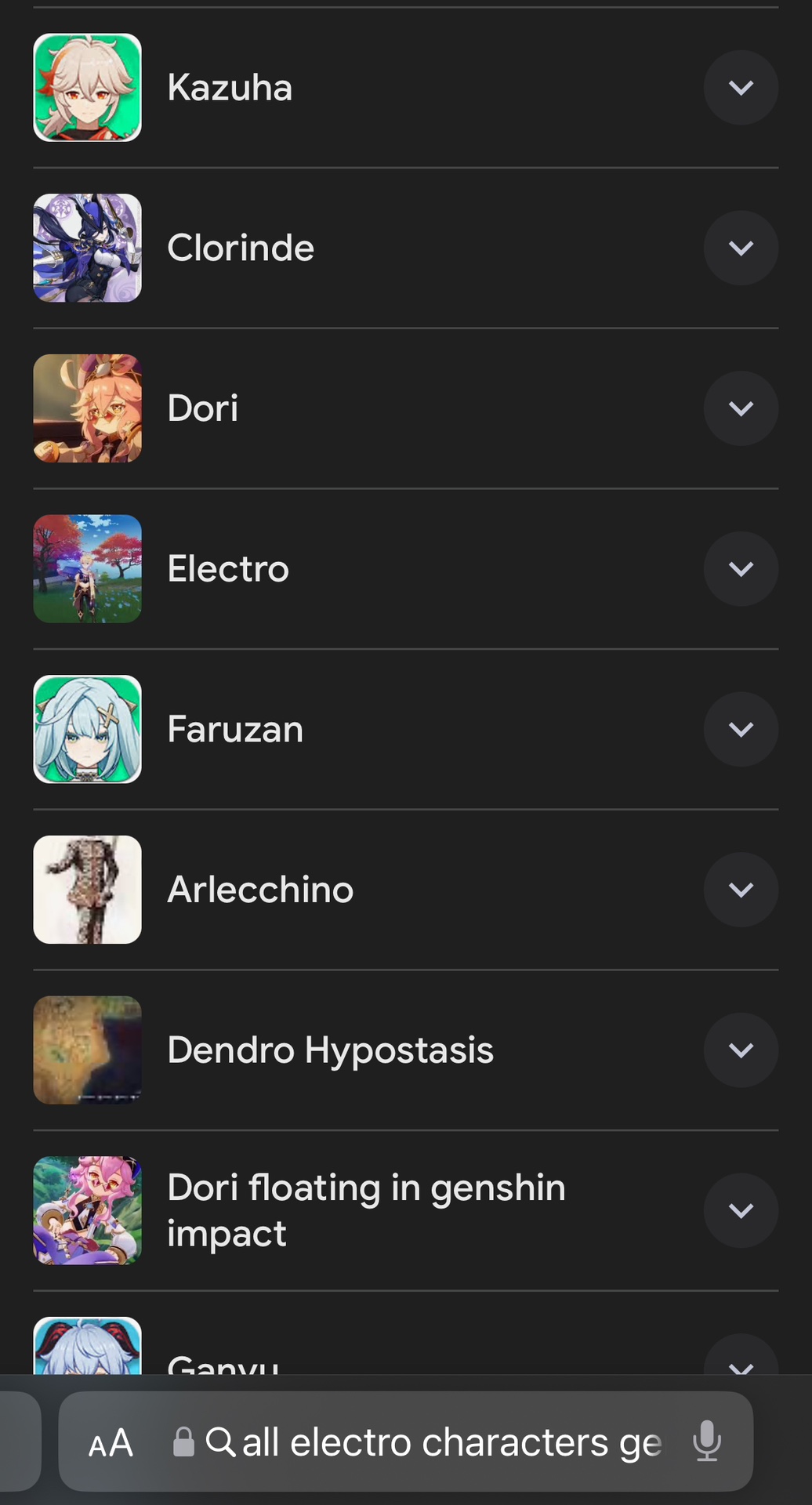 “all electro characters in genshin impact” Genshin Impact | HoYoLAB