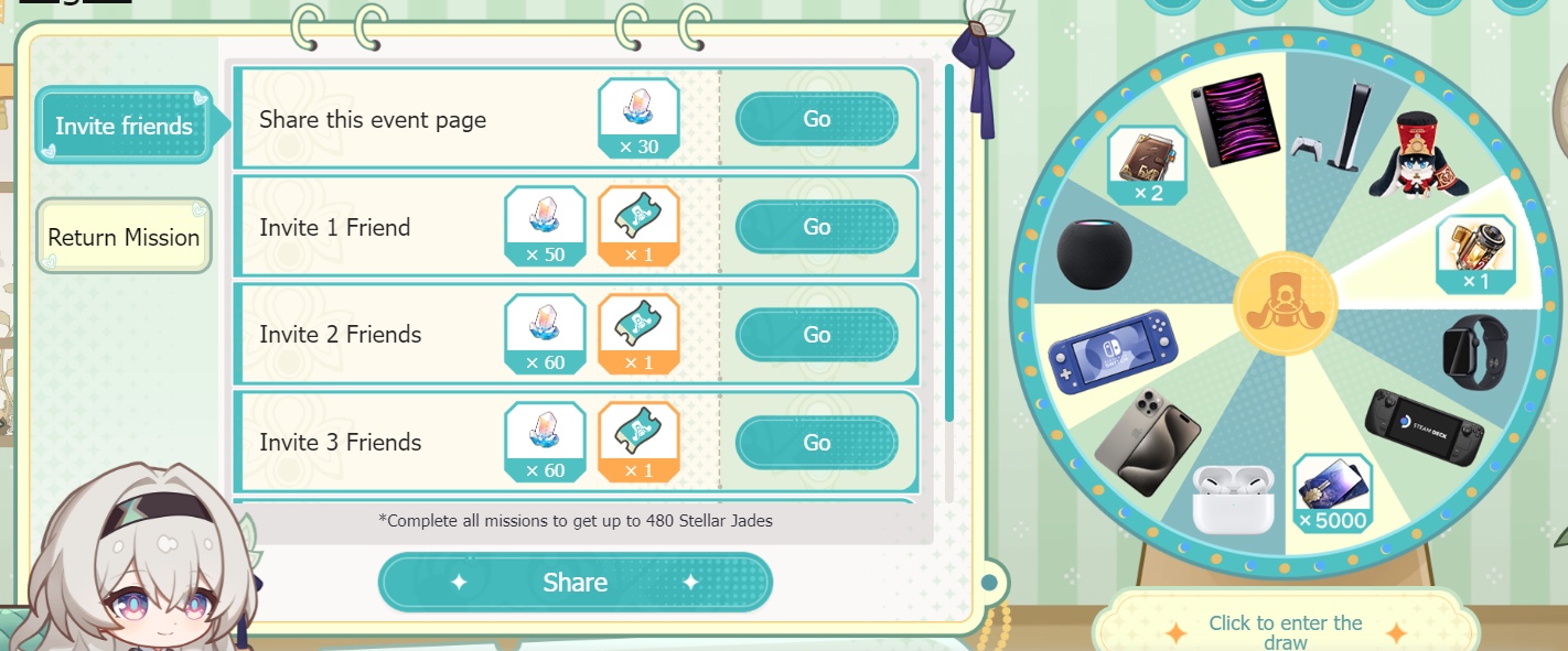 [HSR Web Event] Come With Me, Take the Journey Honkai: Star Rail | HoYoLAB