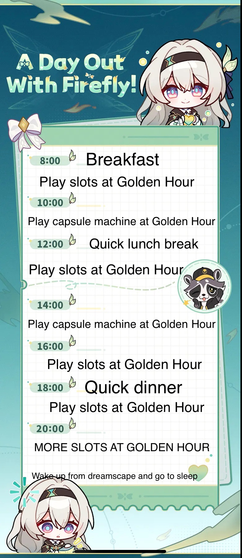 Spending a Day Out with Firefly as a gacha addict be like… Honkai: Star ...