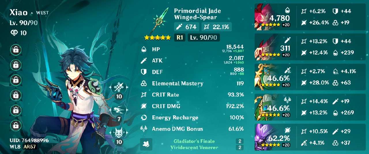 xiao Genshin Impact | HoYoLAB