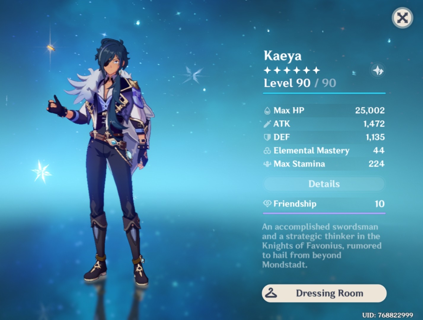 My first level 90 character 💙 Genshin Impact | HoYoLAB