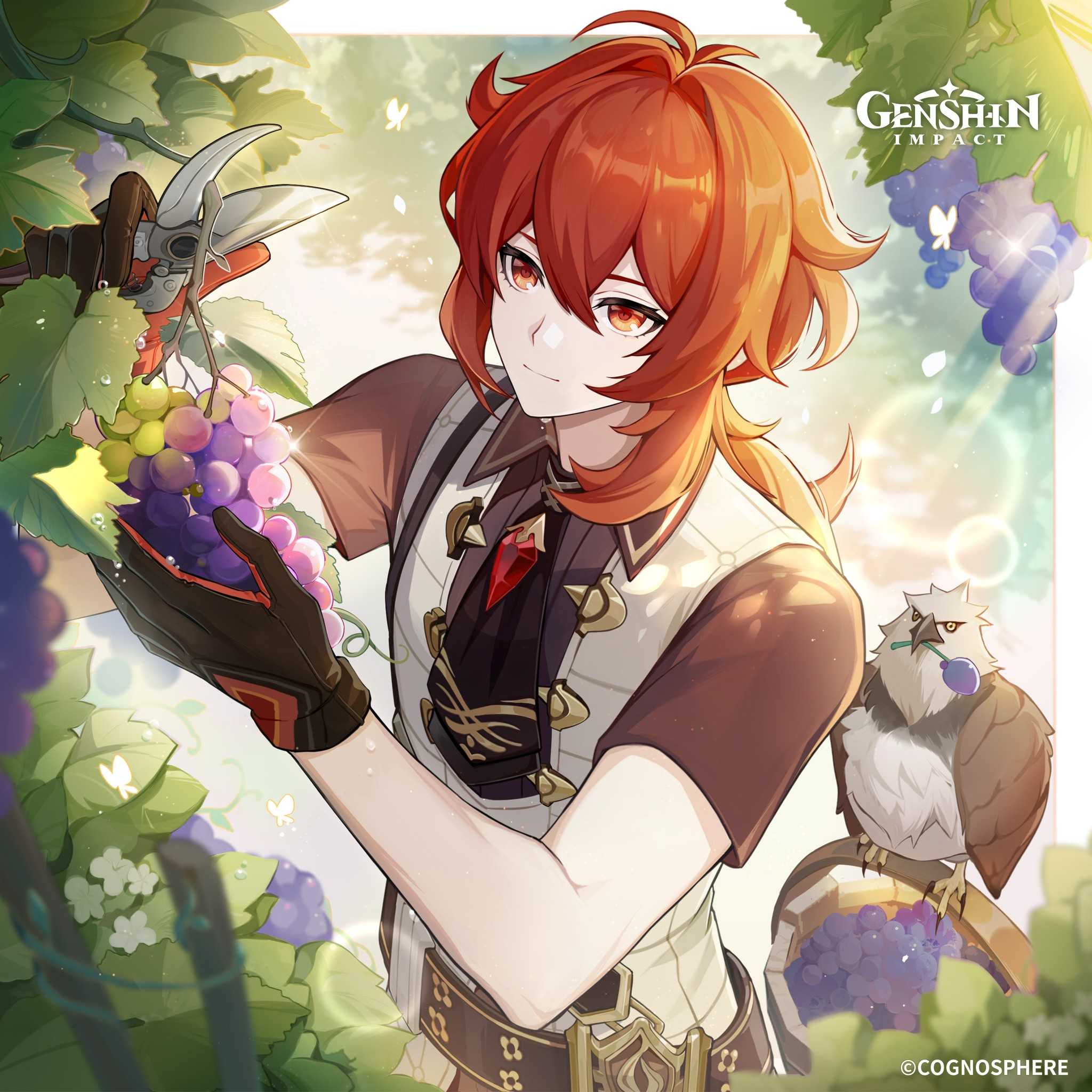 Diluc as a girl Genshin Impact | HoYoLAB