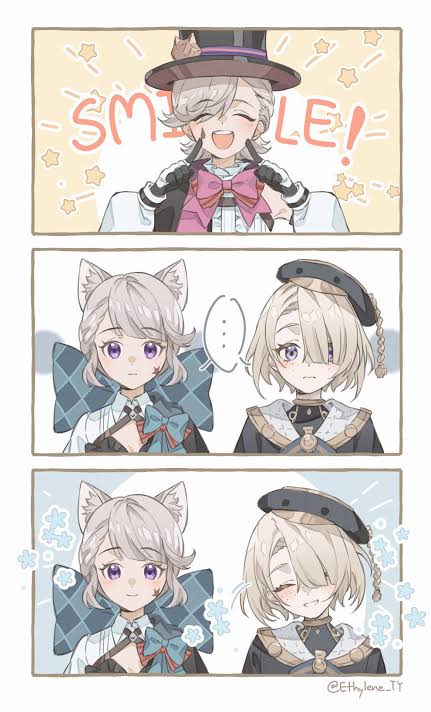 Lyney, Lynnette and Freminet Genshin Impact | HoYoLAB