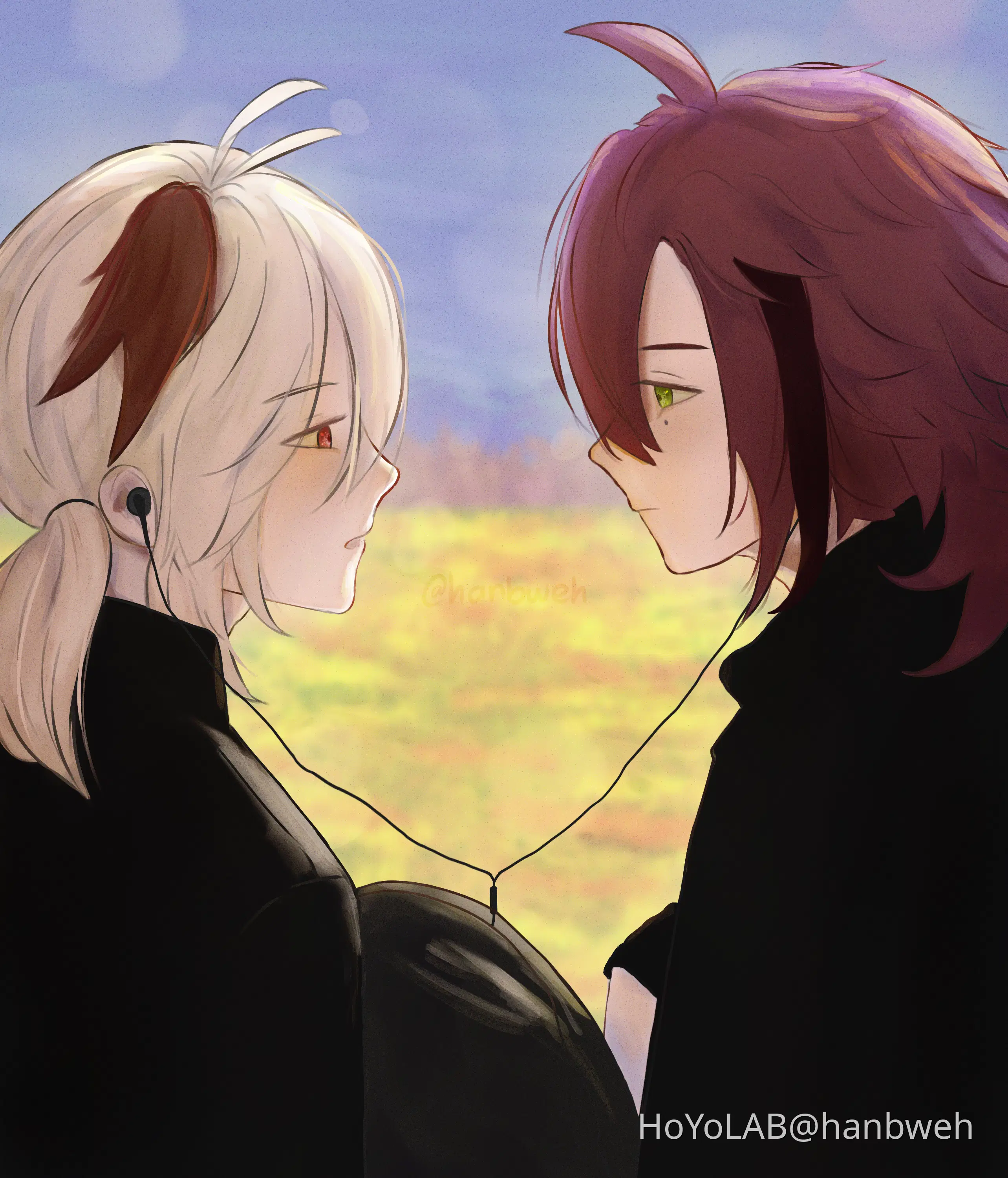 💐 Spring confession | Heikazu Fan Art Genshin Impact | HoYoLAB