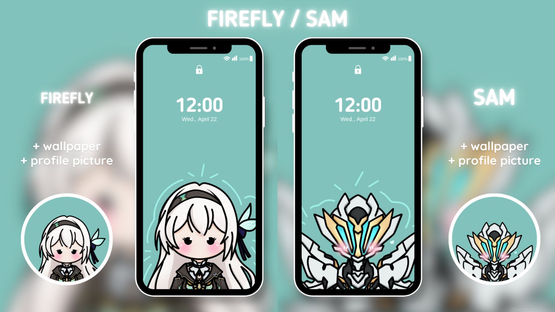 firefly fanart ♡ phone wallpapers/icon Honkai: Star Rail | HoYoLAB