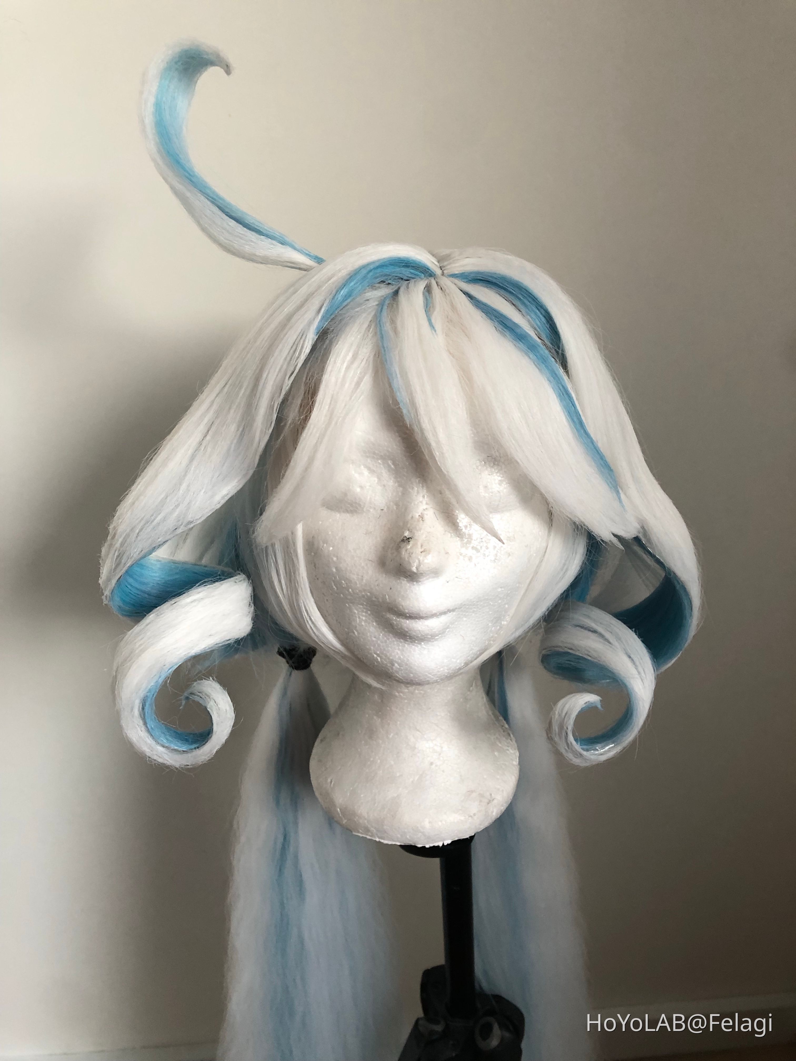 Furina wig is done! Genshin Impact | HoYoLAB