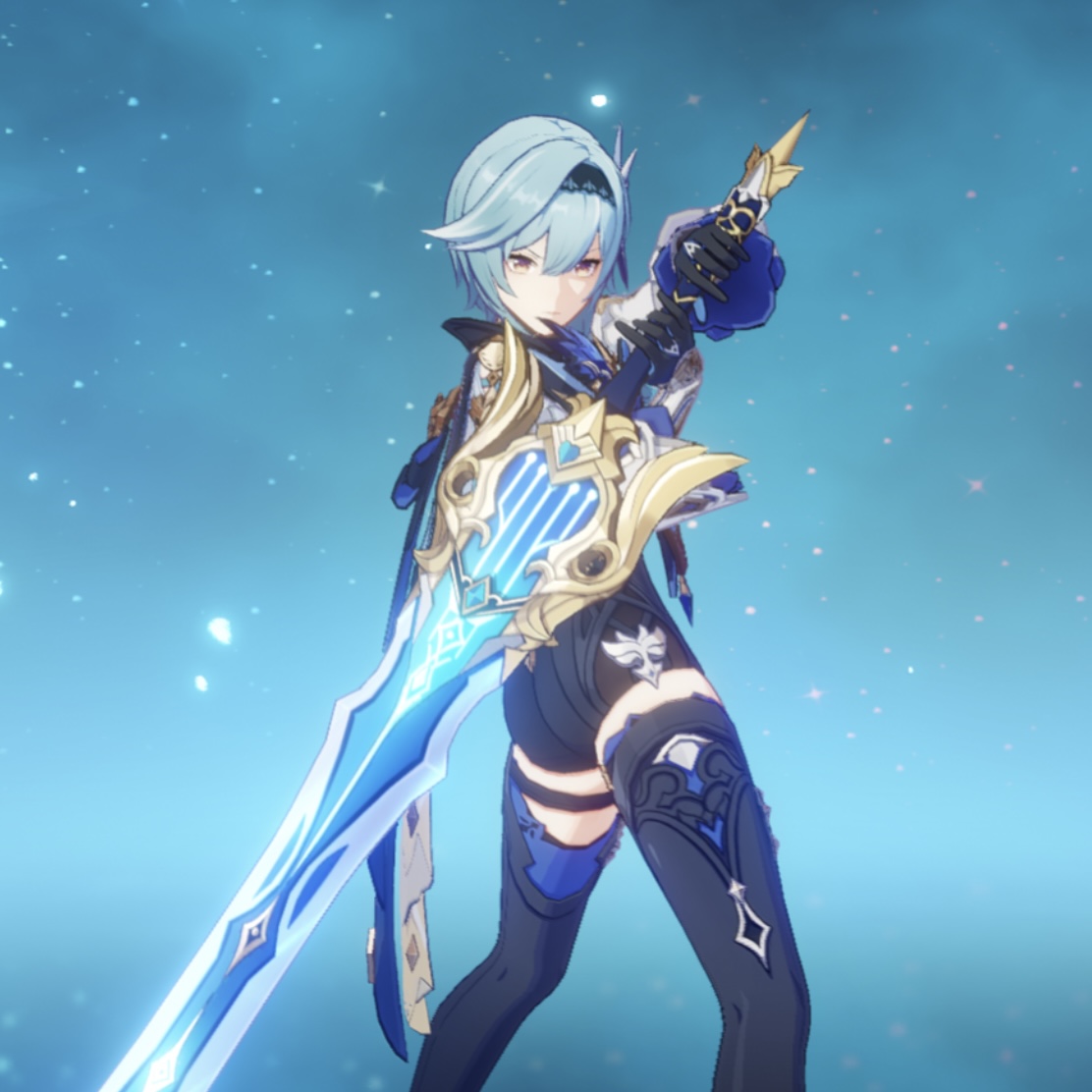 Eula Weapon Fashion Genshin Impact | HoYoLAB