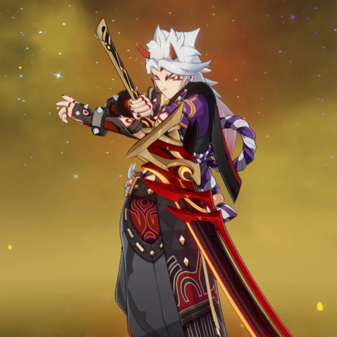 Arataki Itto Weapon Fashion Genshin Impact | HoYoLAB