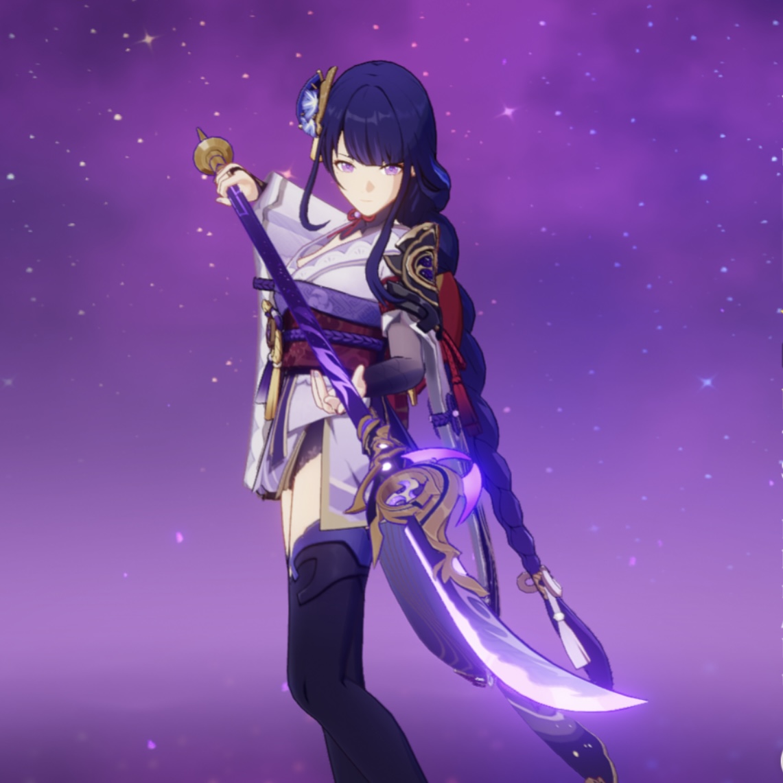 Raiden Shogun Weapon Fashion Genshin Impact | HoYoLAB