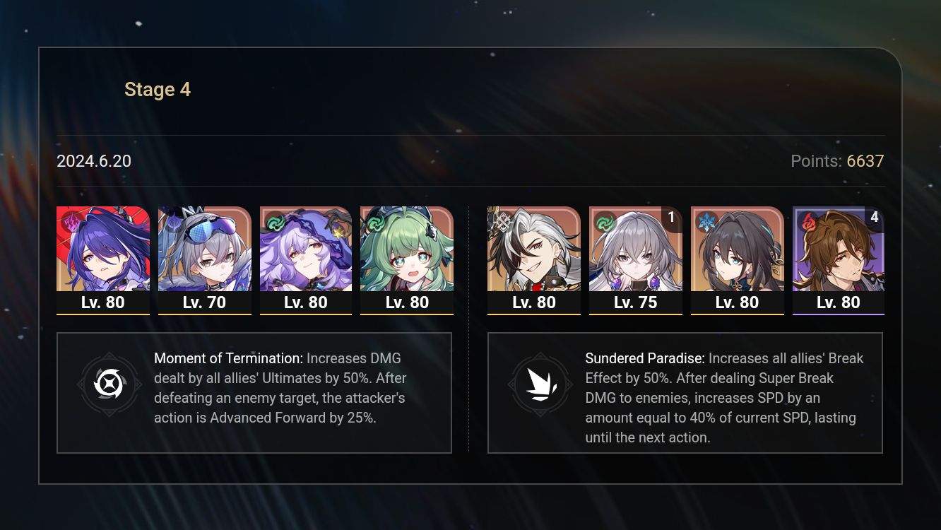 Acheron e0s1 & Boothill e0s0 Honkai: Star Rail | HoYoLAB