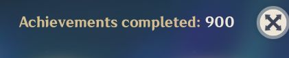 Achievement progress. Genshin Impact | HoYoLAB