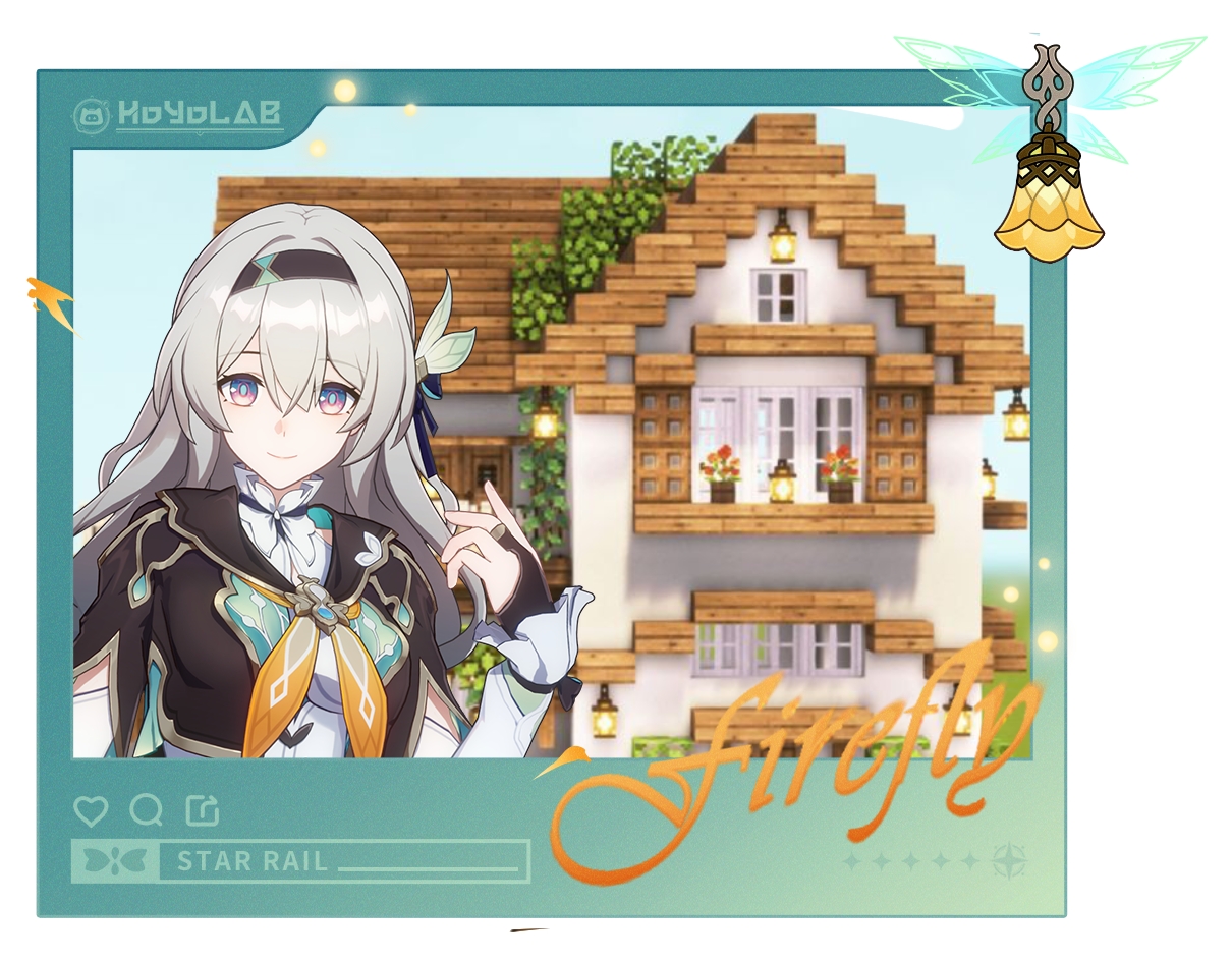 She play the minecraft Honkai: Star Rail | HoYoLAB