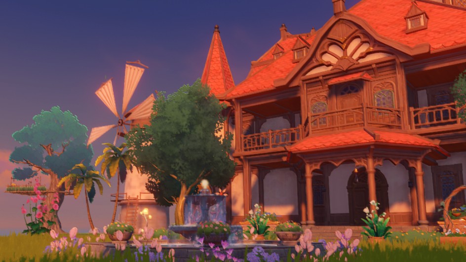 Monstadt mansion with a tree house Genshin Impact | HoYoLAB