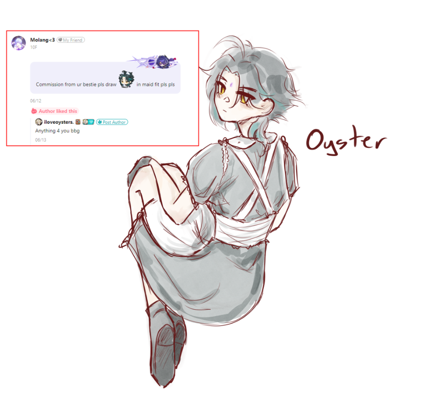 Xiao... in a maid outfit?!? Genshin Impact | HoYoLAB