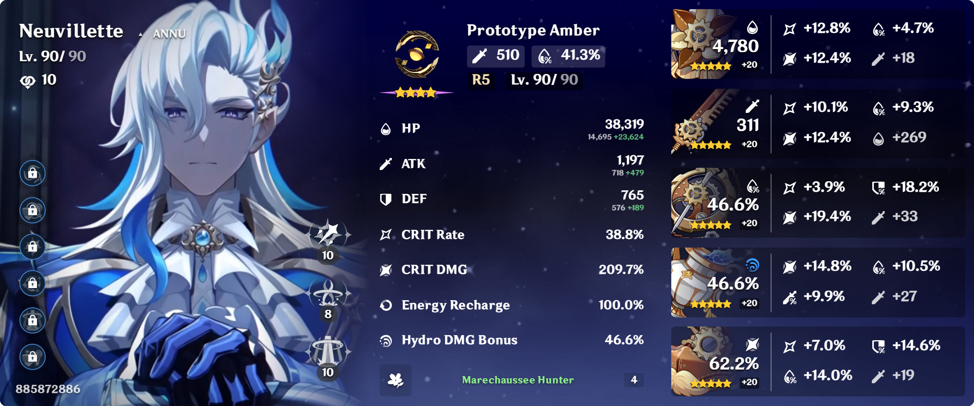 Showcasing my character Builds - Day 7 Genshin Impact | HoYoLAB