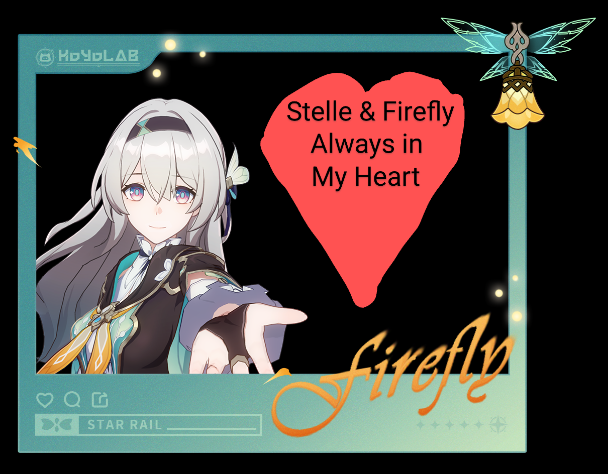 Live in Life Moment of Kiana (Stelle) and Firefly Honkai: Star Rail ...