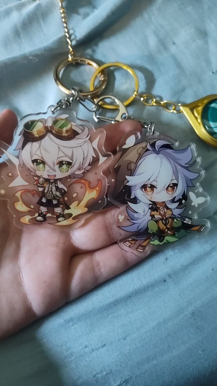 I GOT MY RAZOR KEYCHAIN TODAY 🥰🫶 Genshin Impact | HoYoLAB