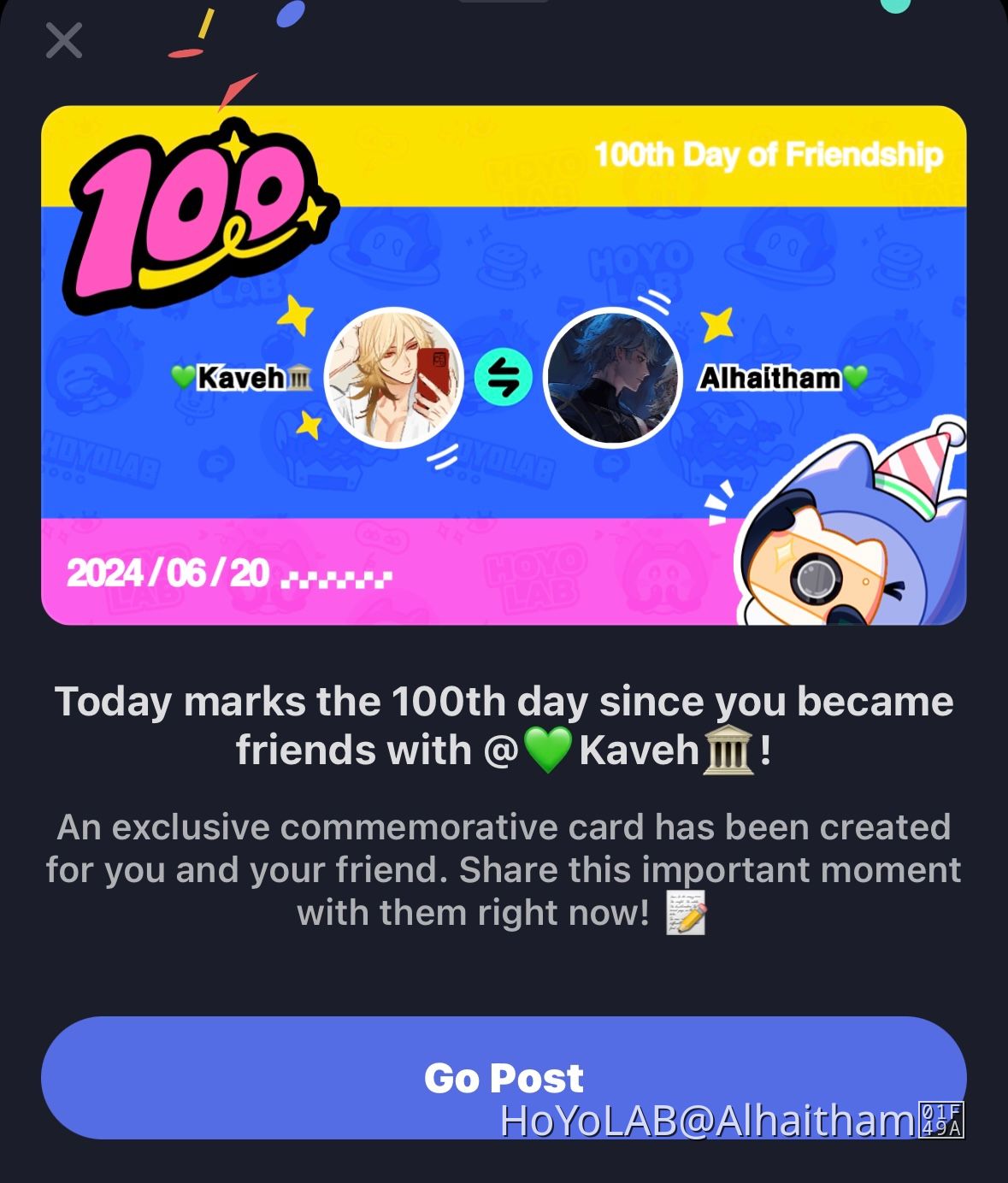 100 w Kaveh💝 Genshin Impact | HoYoLAB