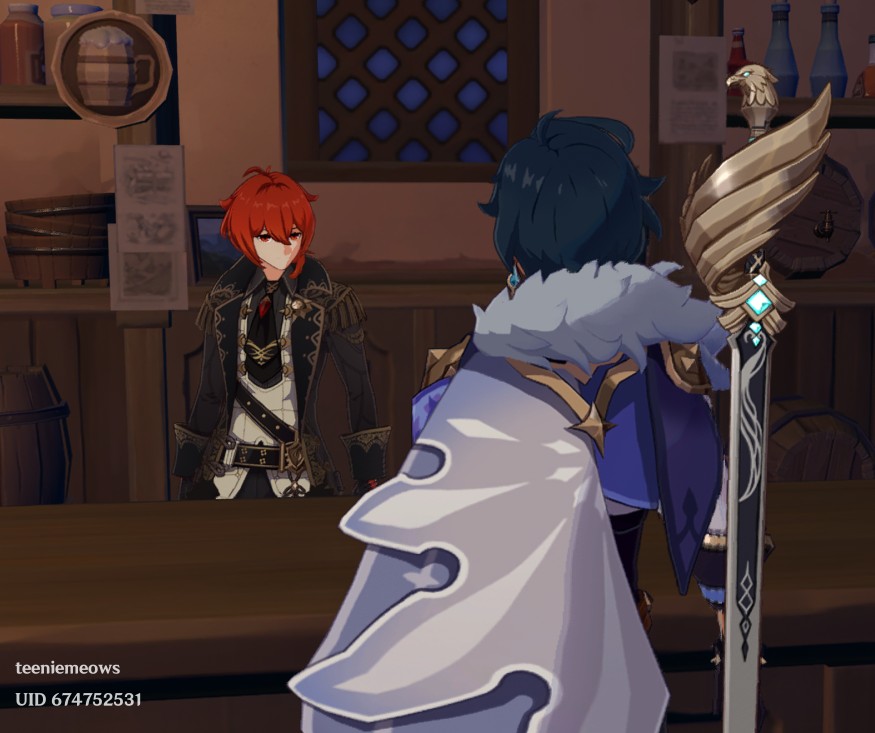 Diluc fanbadge: OBTAINED Genshin Impact | HoYoLAB