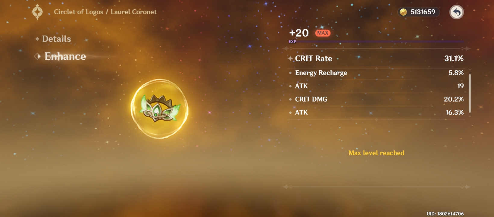 Day 4 artifact grind (best piece today) Genshin Impact | HoYoLAB