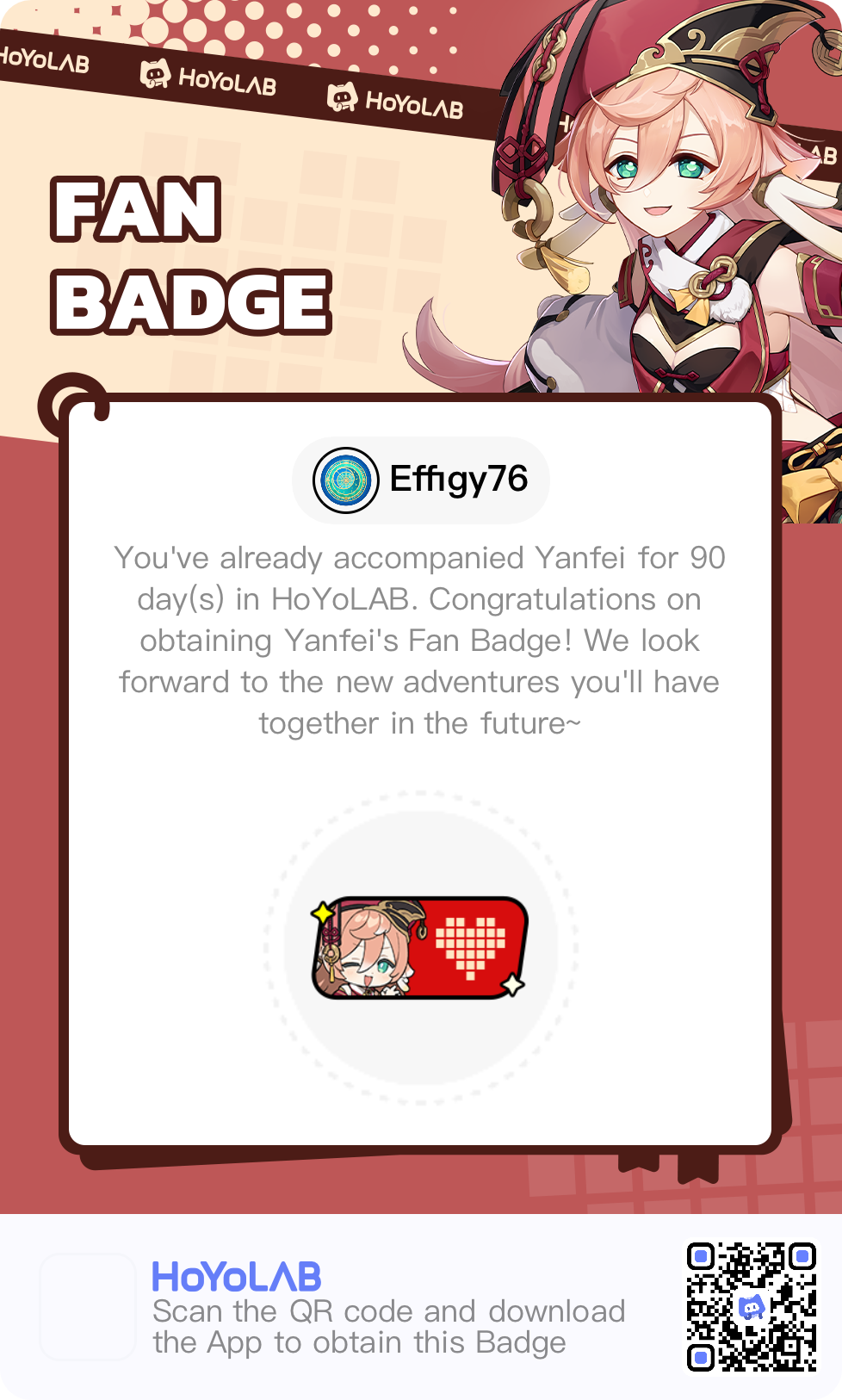 Yanfei Day 90 Genshin Impact | HoYoLAB