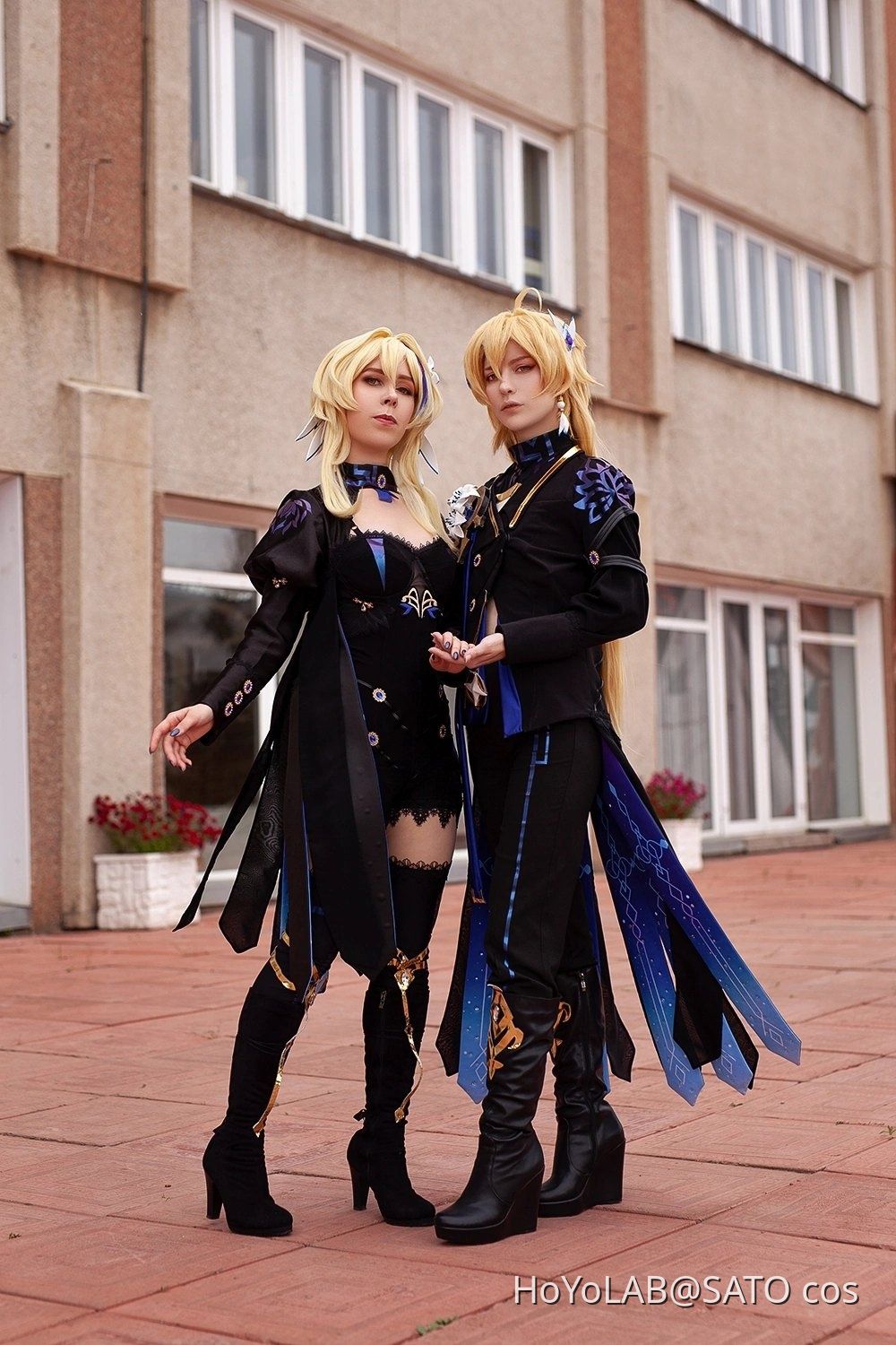 Abyss Aether and Lumine Genshin Impact | HoYoLAB