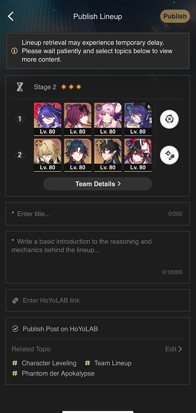 Apocalyptic Shadow is now open! Share your clearance team lineup to win ...