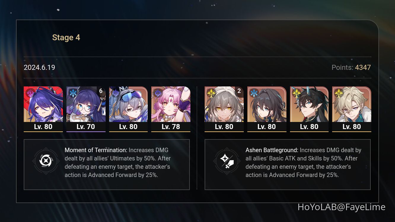 Need help on clearing Stage 4 Honkai: Star Rail | HoYoLAB