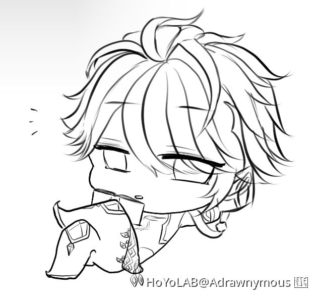 Chibi Alhaitham Genshin Impact | HoYoLAB