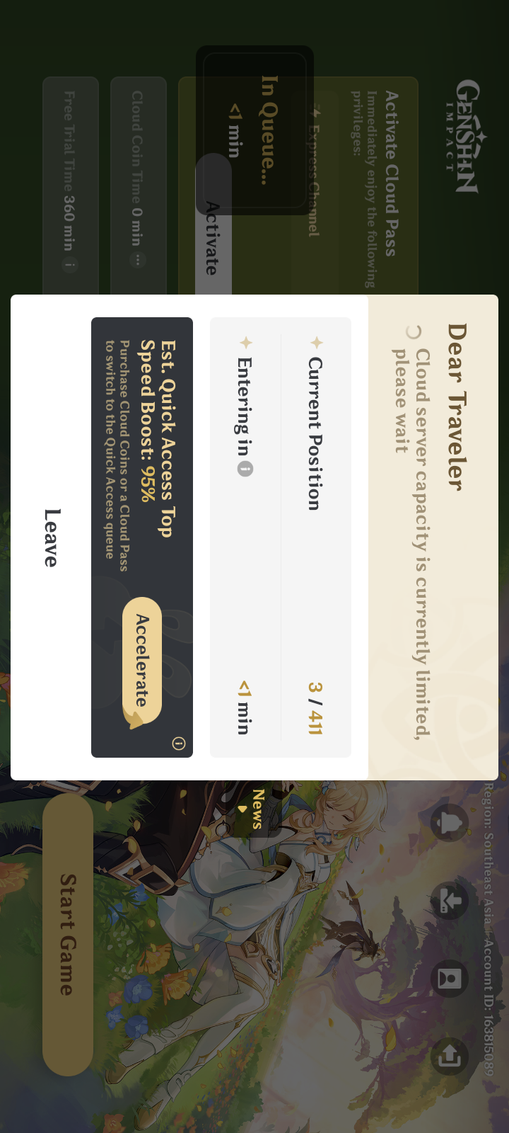 I waited 2 hours this to pop up time to download weathering weave ...