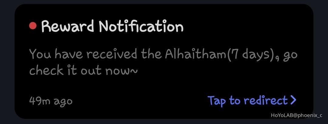 Recieved a special Alhaitham delivery Genshin Impact | HoYoLAB