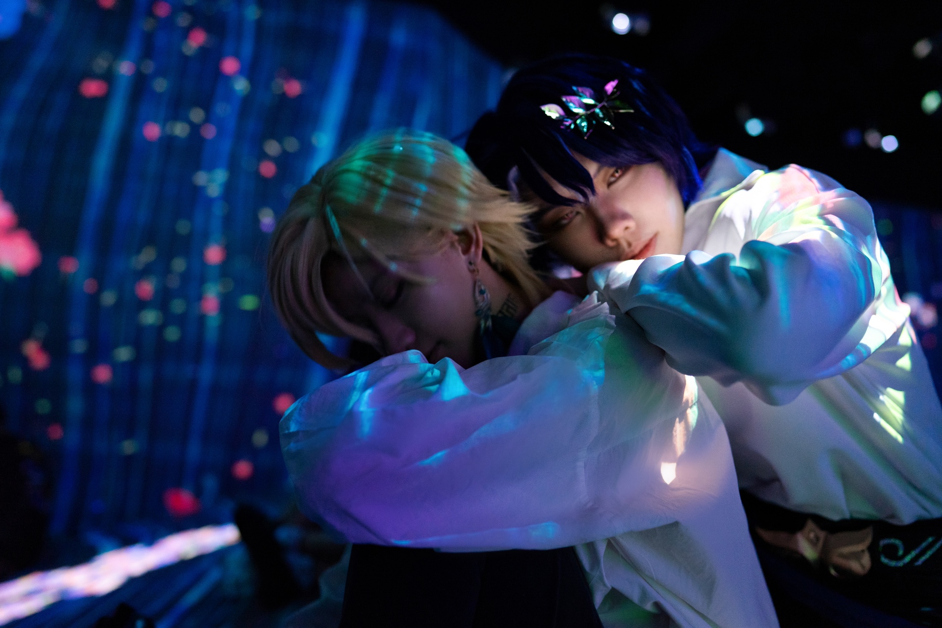 Dr. Ratio & Aventurine Casual cosplay Honkai: Star Rail | HoYoLAB