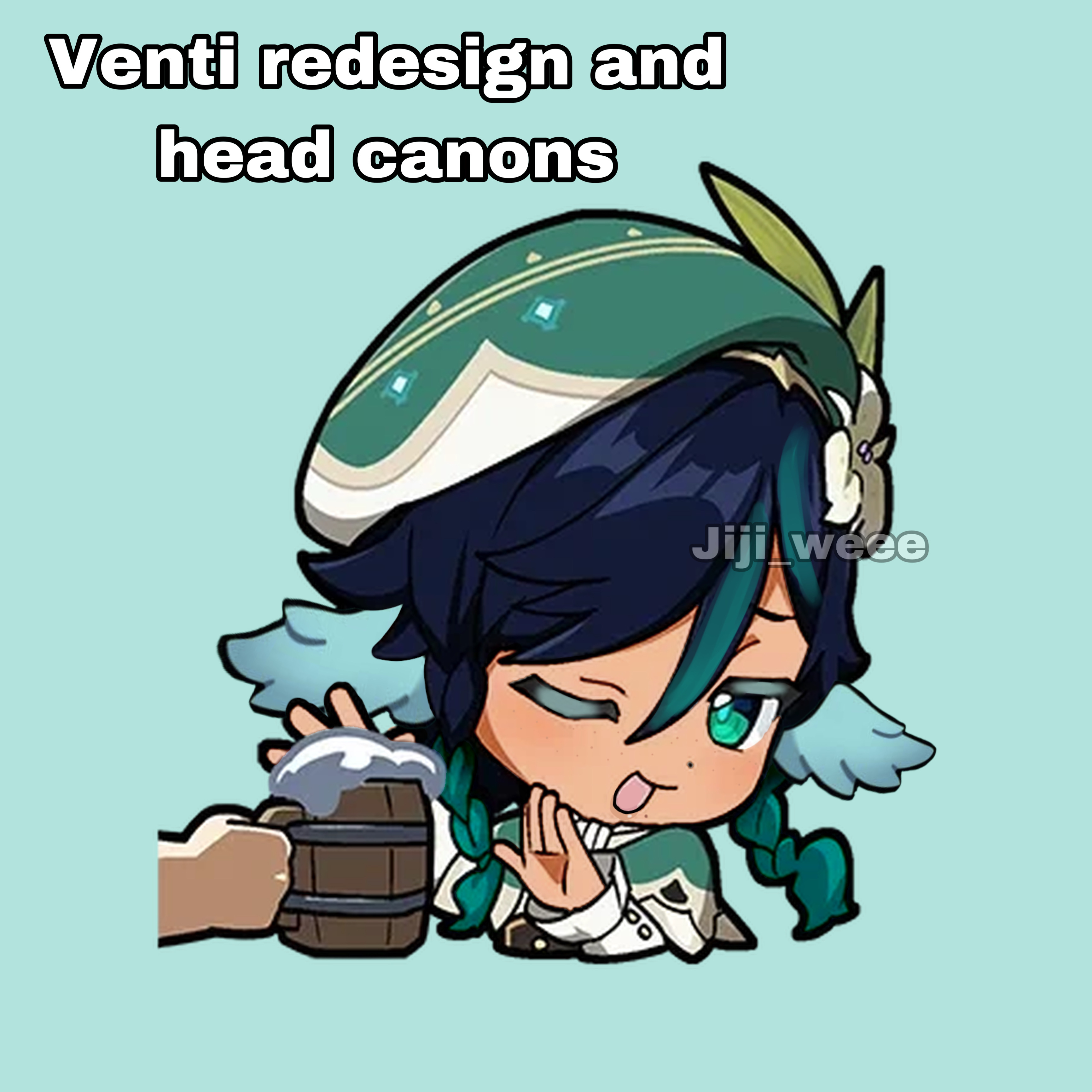Venti head canons and redesign Genshin Impact | HoYoLAB
