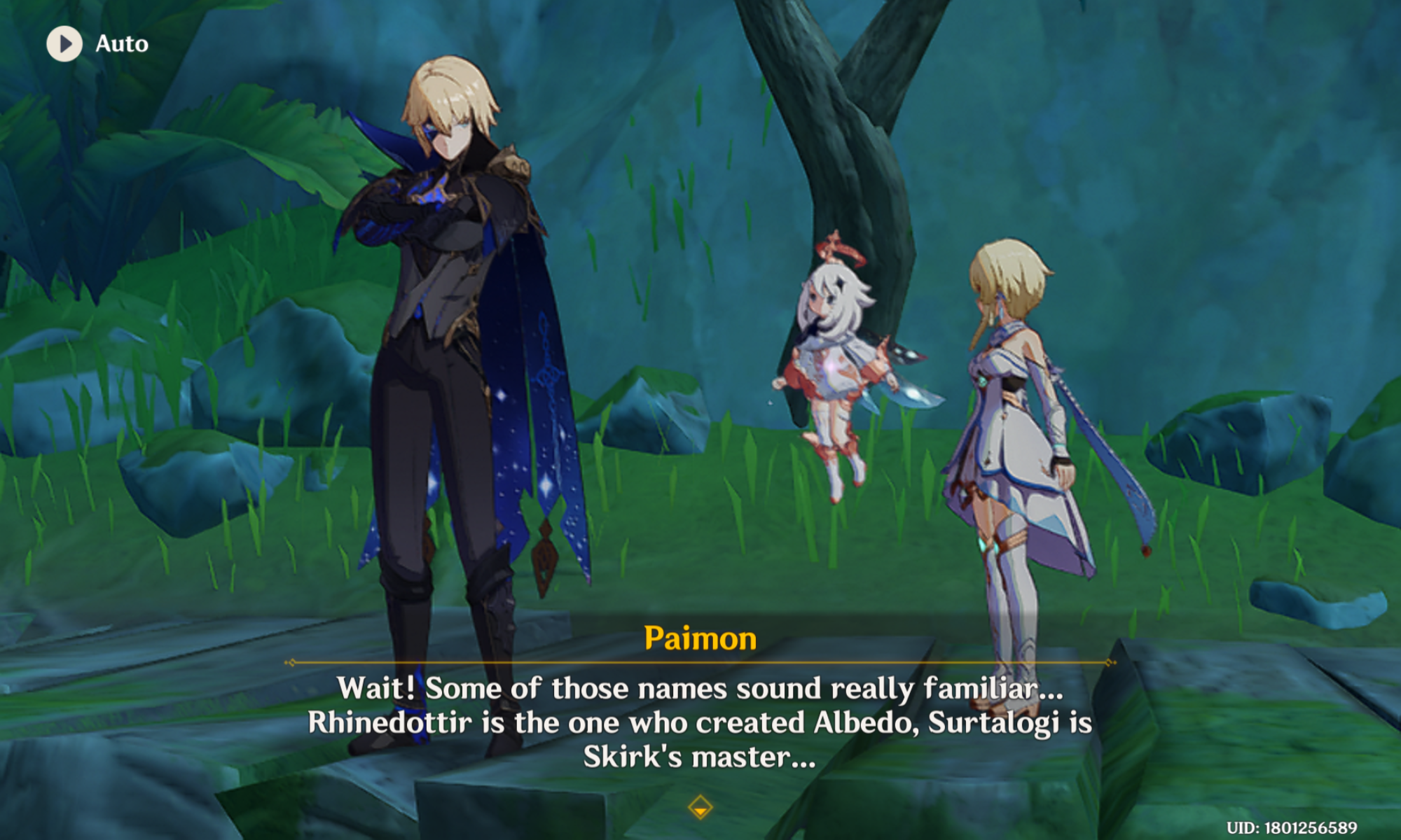 Dainsleief talks about Skirk's master!! Genshin Impact | HoYoLAB