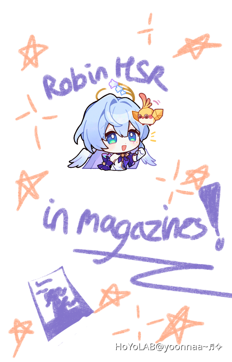 Robin Reimagined in Magazines 💖 Honkai: Star Rail | HoYoLAB
