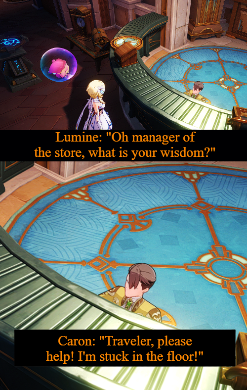 The Floor of Wisdom! (Meme by me.) Genshin Impact | HoYoLAB
