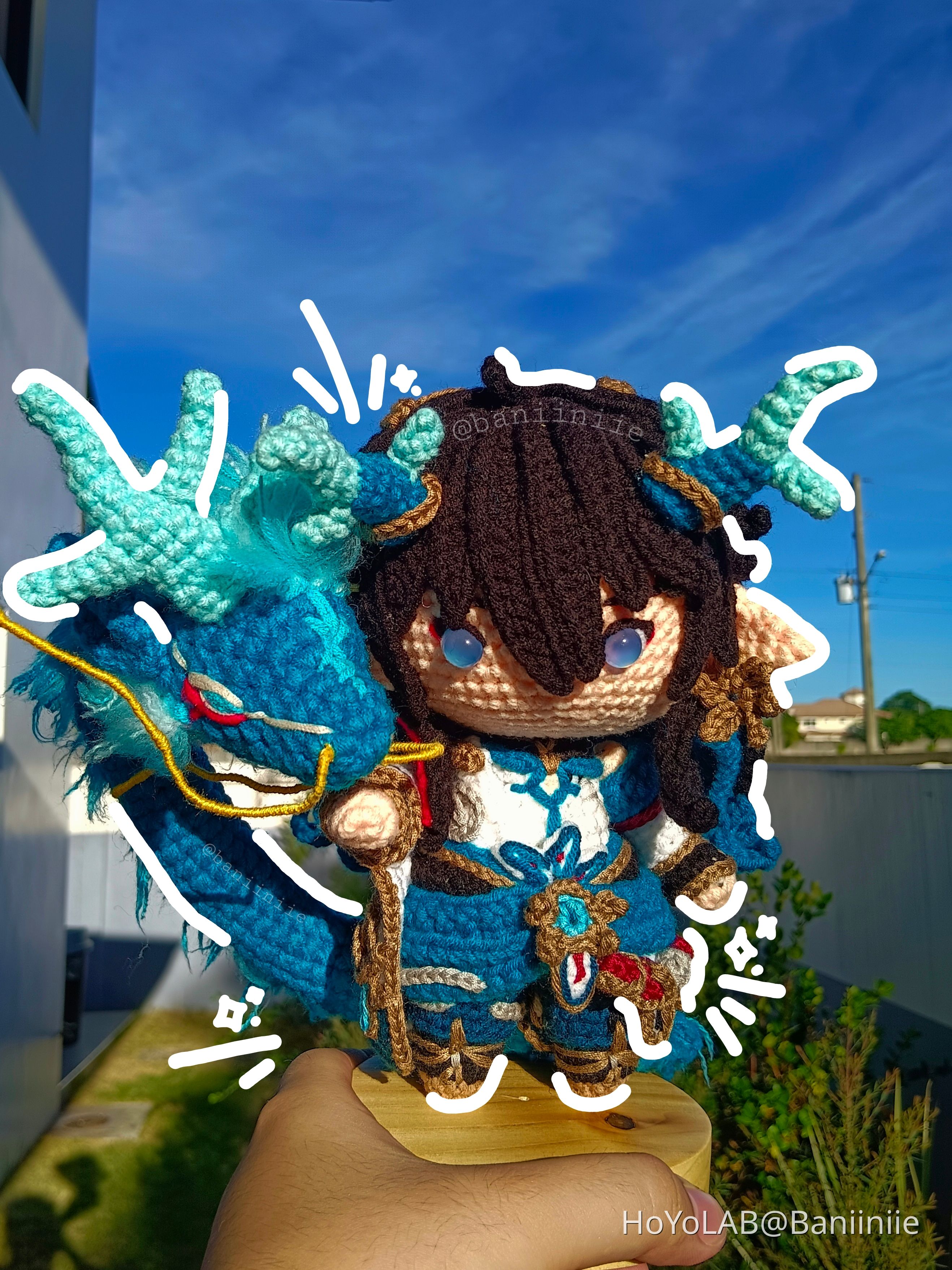 Amigurumi/Crochet Dan Heng IL Honkai: Star Rail | HoYoLAB