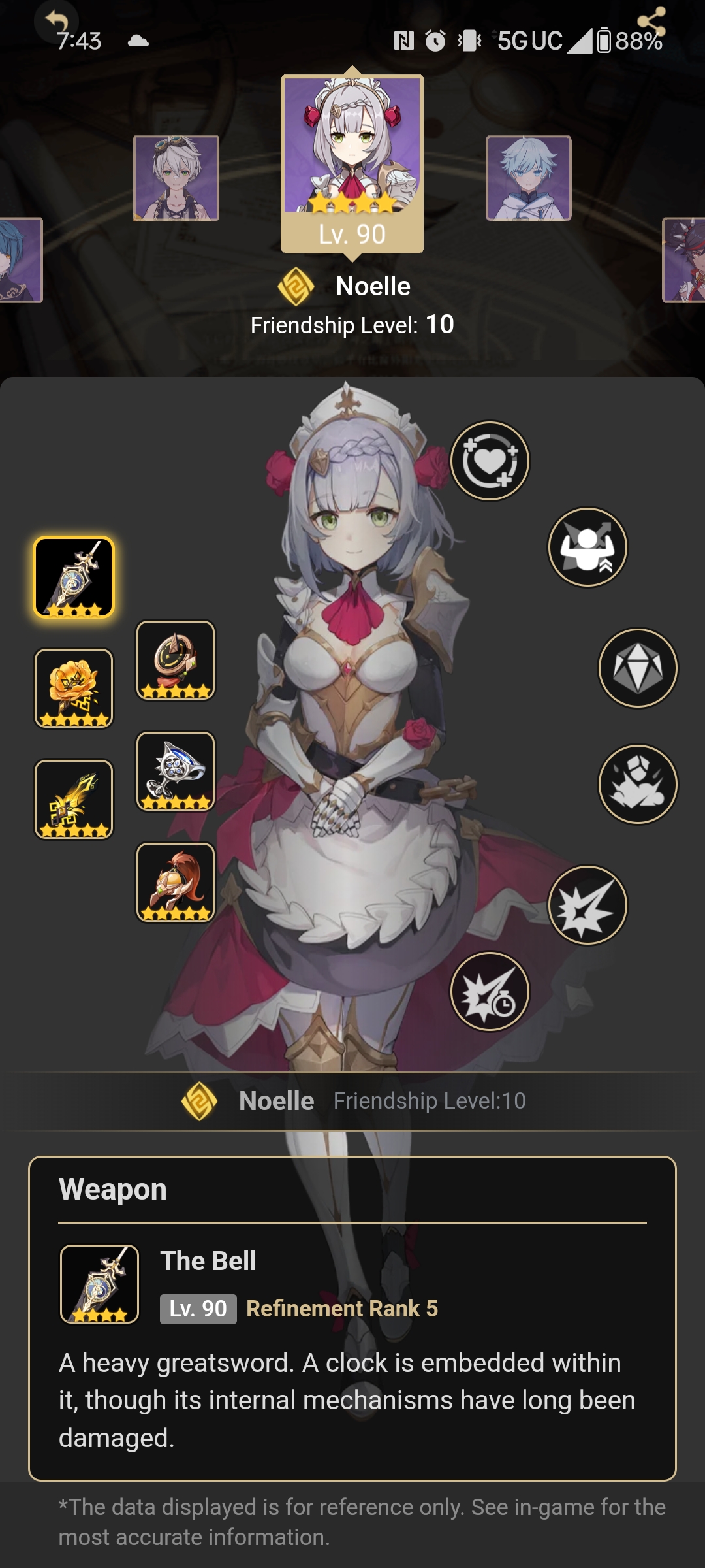 Noelle Ulthane Genshin Impact | HoYoLAB